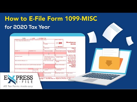 How to File Form 1099-MISC for 2020 Tax Year | Express E File
