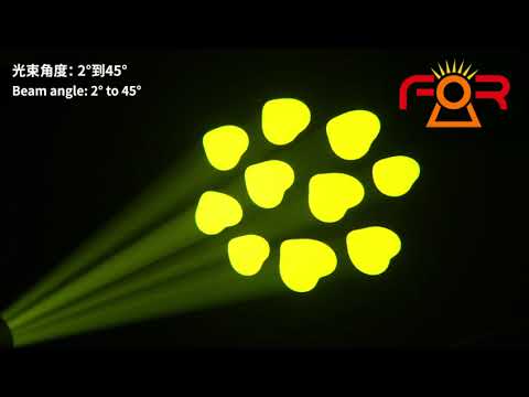600W LED IP66 Waterproof CMY CTO Beam Spot Wash 3in1 Moving Head Light (MH048-F)