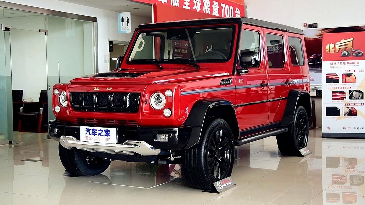 China's Mercedes G-Class Clone Even Has G63 6x6 and Amry Versions ...