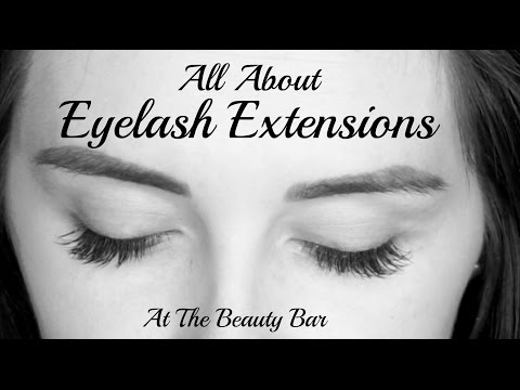 All About Eyelash Extensions At The Beauty Bar | Destiny Storm