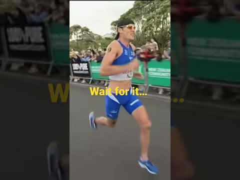 He thought he had won... #triathlon #running #insane