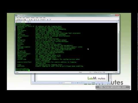 LabMinutes# RS0006 - Cisco Router and Switch Syslog Configuration