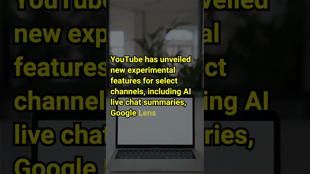 YouTube is testing live chat summaries, channel QR codes and effects for Shorts
