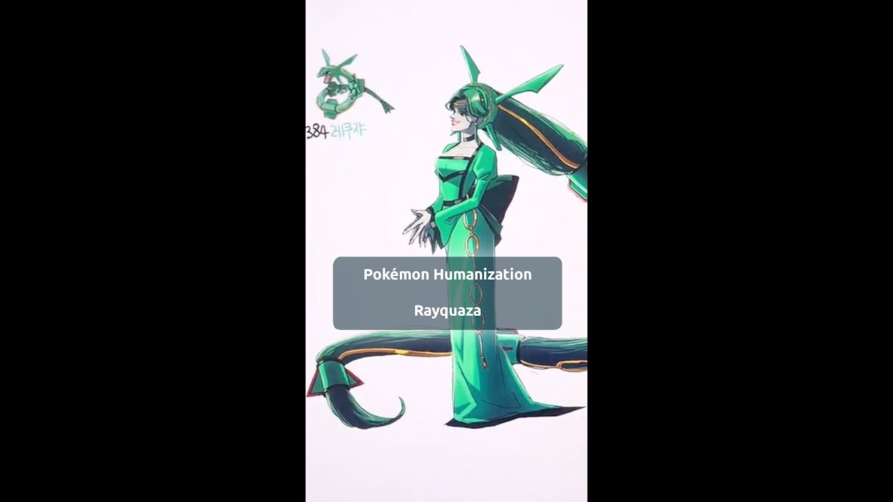 Rayquaza As Human #pokemon