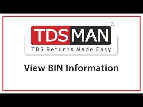 View BIN Information Online