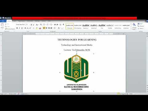 Makalah dalam Bahasa Inggris (Part 1 Cover) UINSI Samarinda