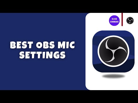 Best OBS Mic Settings | No Background Noise, No Hissing Sound