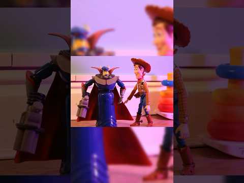 Zurg Attacks! #toystory #stopmotion #pixar #shorts #buzzlightyear #toystory2 #zurg #animation #toys