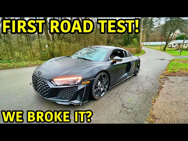 The Journey of Rebuilding a Wrecked 2020 Twin Turbo Audi R8: Part 6 ...