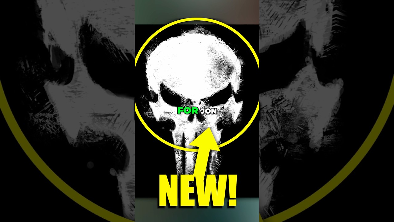 JON BERNTHAL PUNISHER NEW LOGO REVEALED! 👀