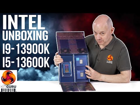 Unboxing Intel i9 13900k and i5 13600k