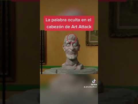 La palabra oculta en el cabezón de Art Attack