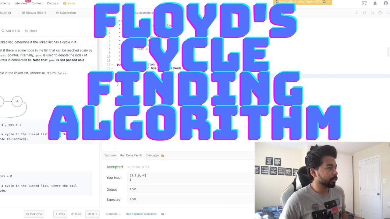 Floyd's Cycle Finding Algorithm