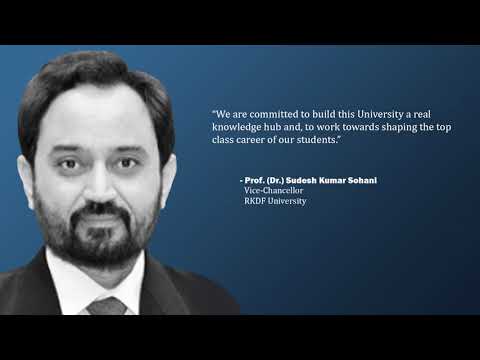 Prof. (Dr.) Sudesh Kumar Sohani | Vice-Chancellor | RKDF University
