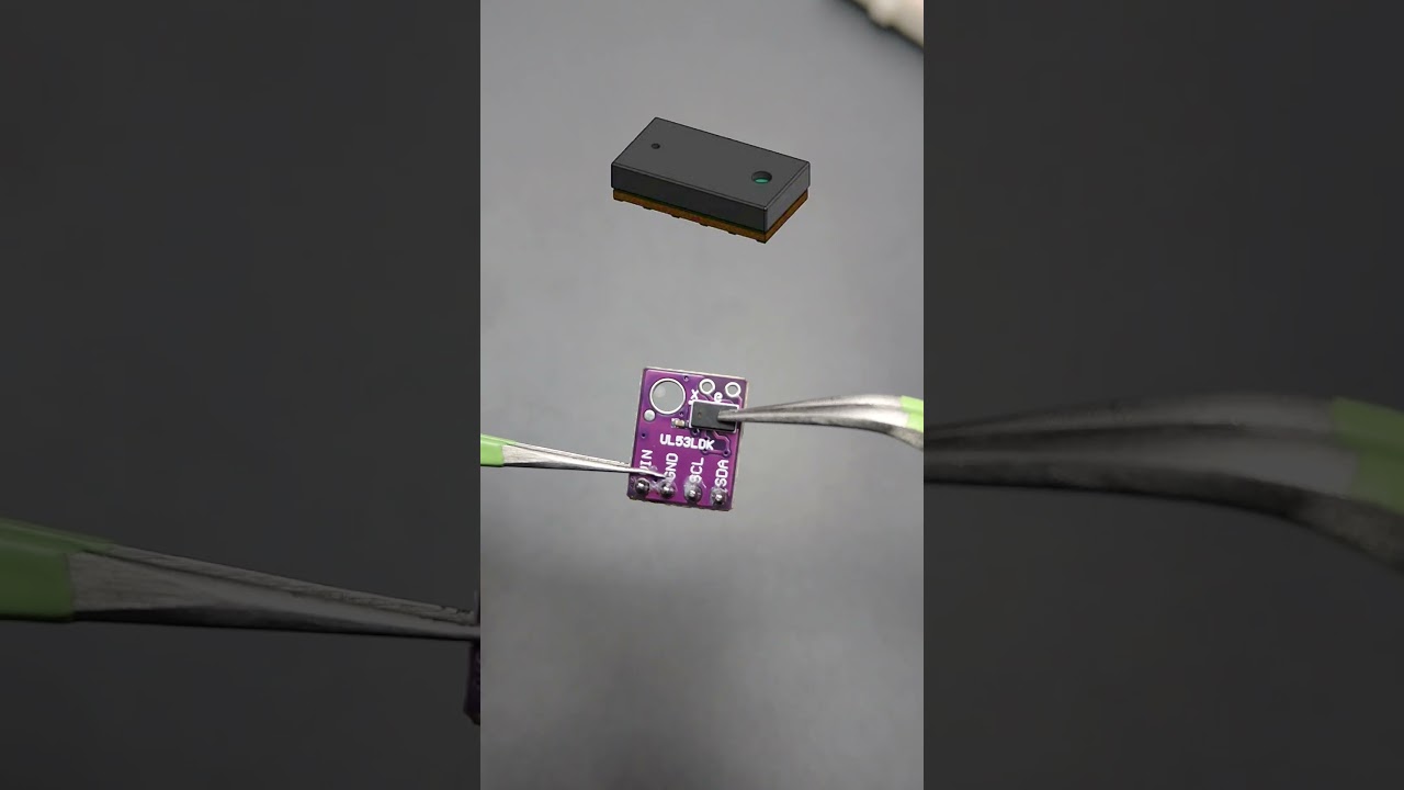 VL53L0X laser distance sensor Tutorial #sensor #laser #esp32