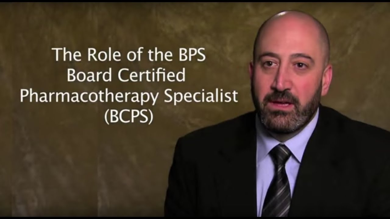 BPS Pharmacotherapy Specialty Profile
