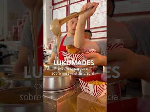 A sobremesa que ERA MEU SONHO! #travel #food #atenas #lukumades #dessert