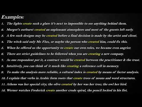 Create Meaning with Examples