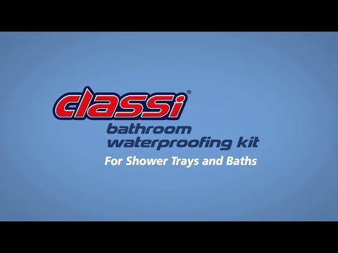 Classi Waterproofing Kit for Shower Trays & Baths - Installation Guide