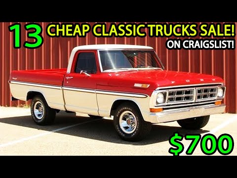 13 Coolest Classic Trucks for Sale on Craigslist Right Now!