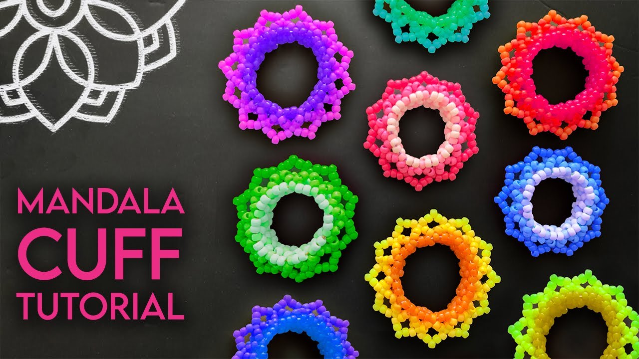 Mandala Cuff | Easy Kandi Basics Tutorial