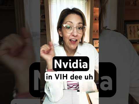 How to Pronounce NVIDIA - #SHORTS Quick #English Pronunciation Mini Lesson #Learnenglish