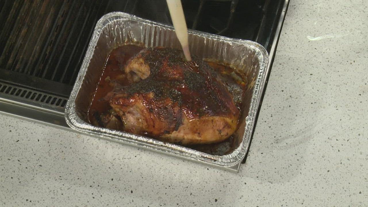 Chef Kevin Belton's Roast Turkey Breast with Lemon Garlic Butter sauce: Part 3