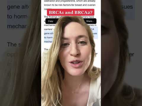 One thing I think a lot of people miss about BRCA1 and BRCA2...