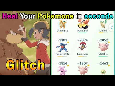 How to Heal your Pokémon's in seconds | Pokemon Go secret trick #Shorts