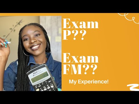 My Experience with Exam P and Exam FM | The Actuarial Preliminary Exams