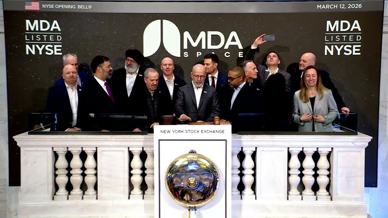 MDA Space Ltd (NYSE: MDA) Rings The Opening Bell®