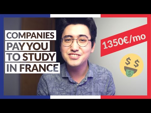 Finance your studies by getting paid by a French company in France (Alternance)
