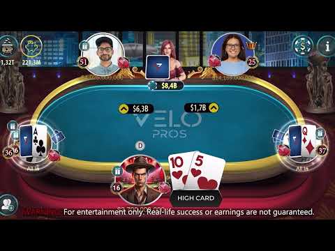 Velo Poker - Texas Holdem Game with Friends Online!