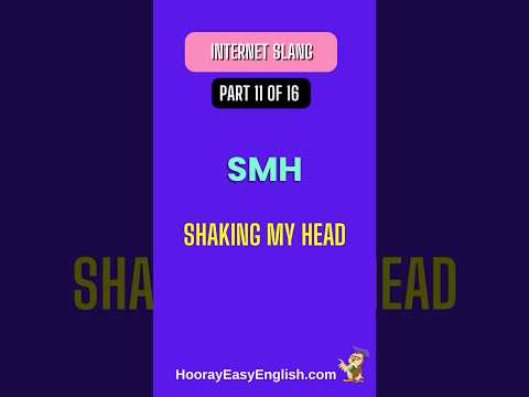 Pt 11 of 16: Top English Texting Abbreviations, Slang & Acronyms You Should Know #learnenglish