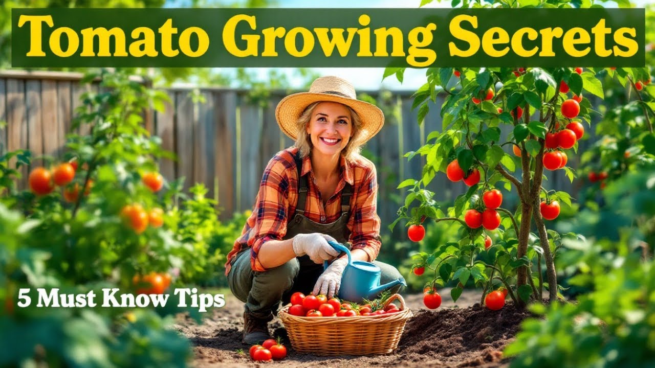 5 Must-Do Tips for Healthy Tomatoes Right After Planting!