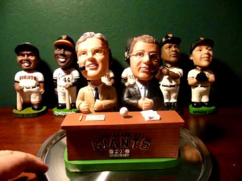 SF Giants Krukow and Kuiper Bobblehead