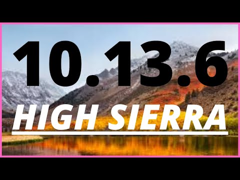 How to Download & Install High Sierra 10 13 6
