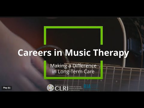 Music Therapy: A Career in Long-Term Care