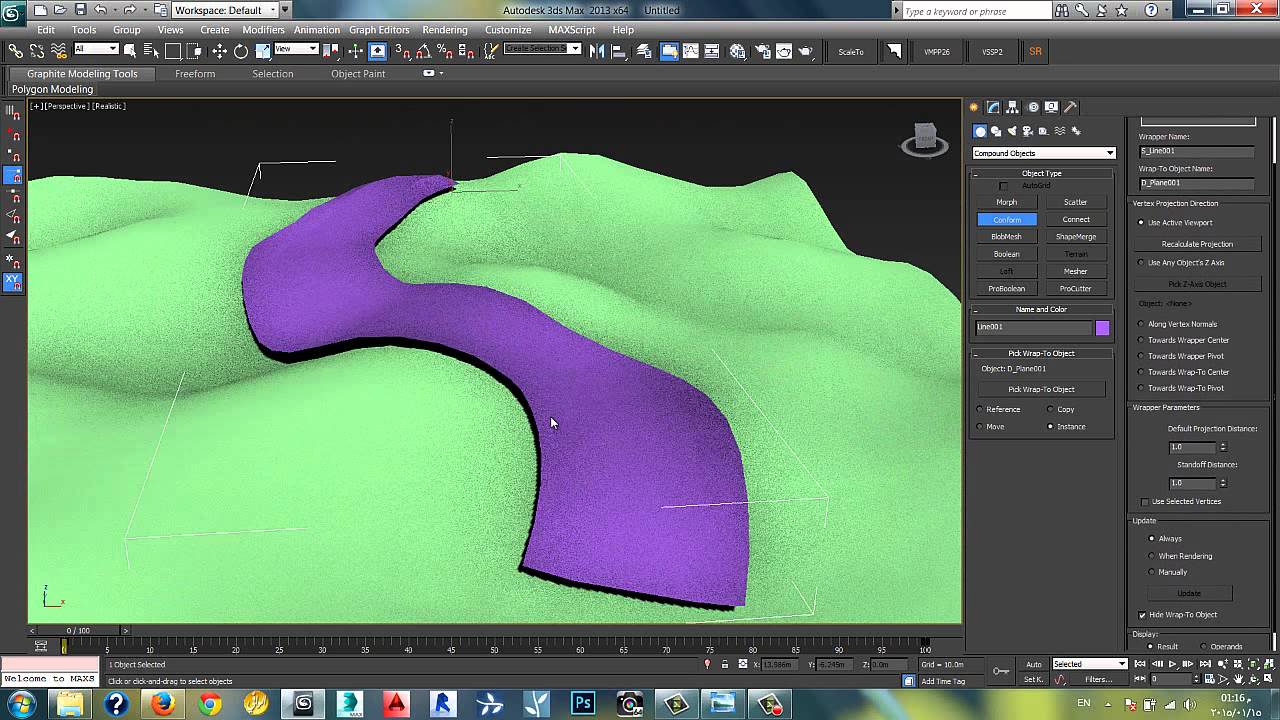 17 Compound Objects in 3ds max (Conform)