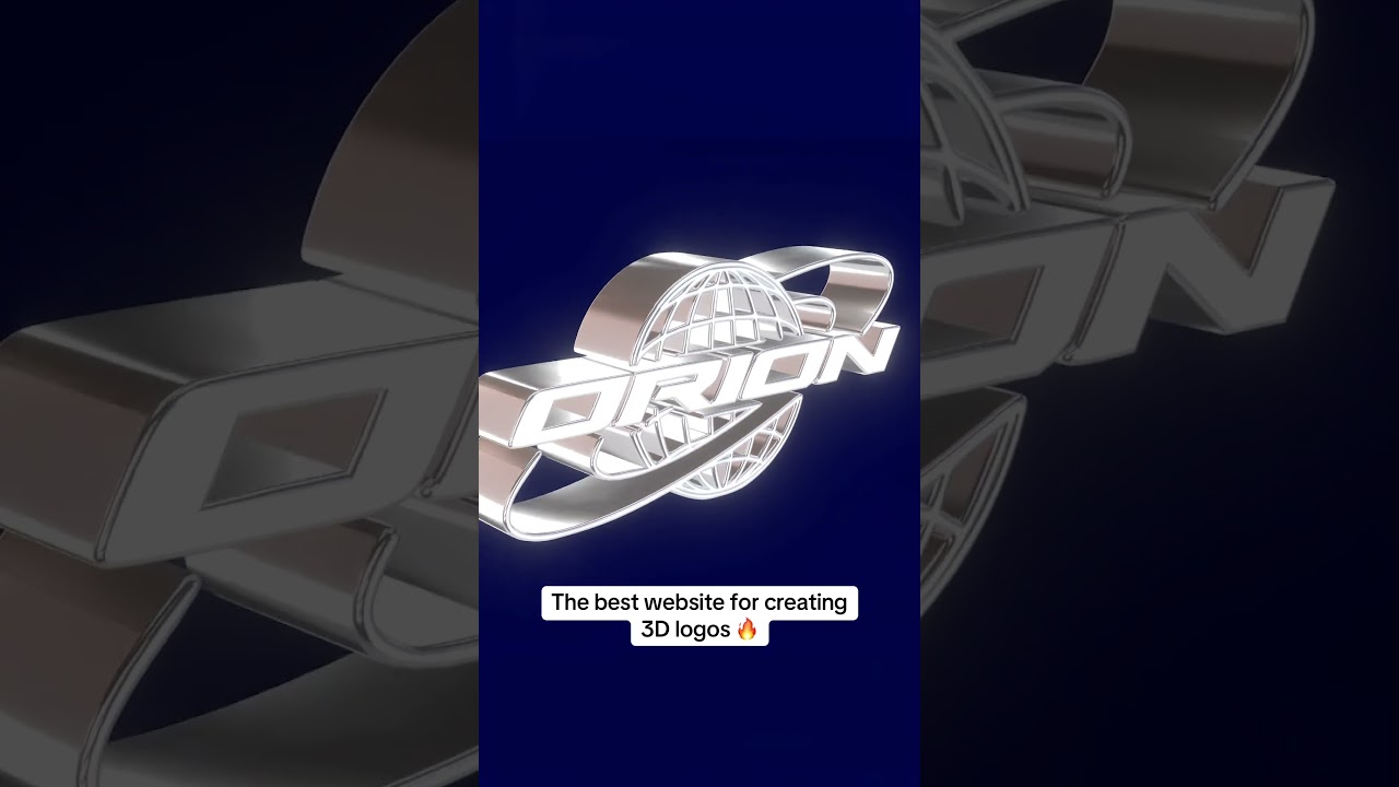 3D Logo Generator 🔥 #3dmockup