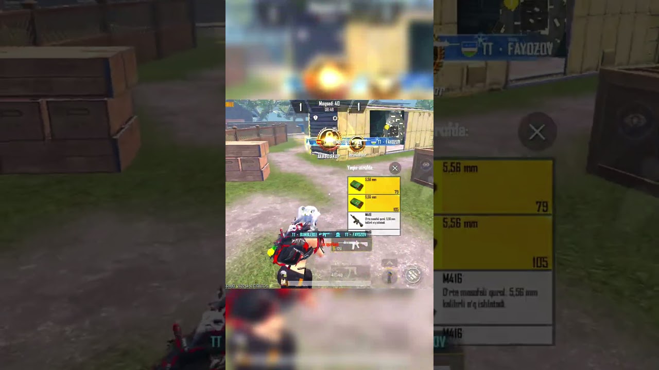 FAYOZOV VS ME TDM 🥲 #pubgmobile #pubg #gaming