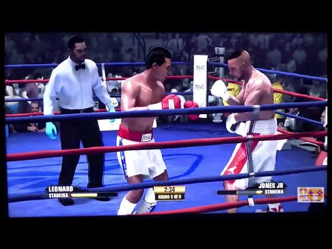 [FIGHT NIGHT CHAMPION EA] [BOXING GREATEST GOAT Fights] Roy Jones Jr VS Sugar Ray Leonard 3