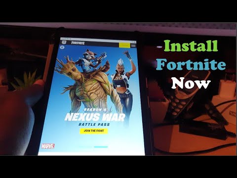 How to Install Fortnite on Android Tablet (Apk from Epic Games)