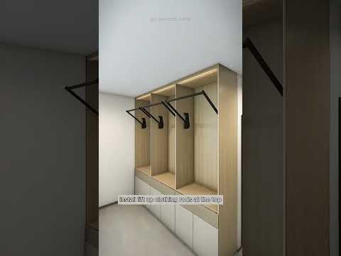 Élégance mur à mur : idées de garde-robes cachées qui maximisent l'espace #garde-robe #rangement