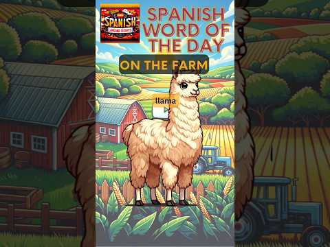 Llama - Spanish Word of the Day - Learning Spanish Language Secrets #speakspanish #beginnerspanish