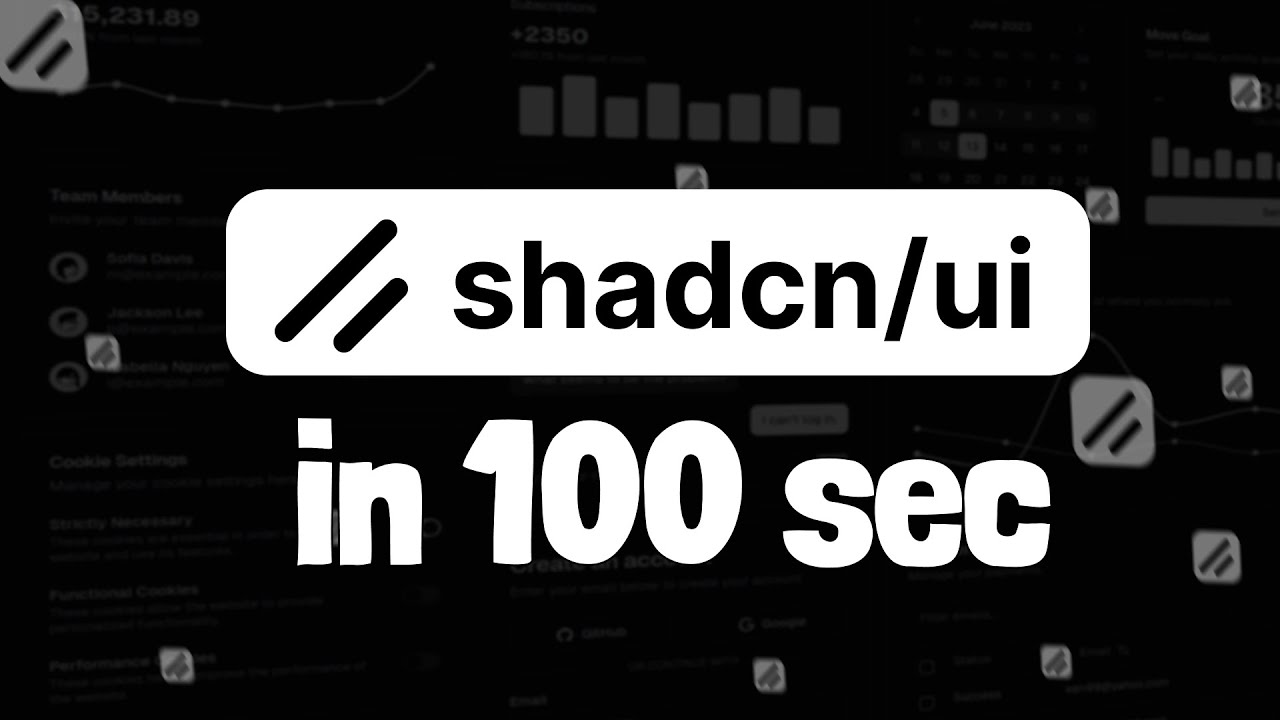 Shadcn UI in 100 Seconds: The Ultimate Tailwind CSS Hack You Need! 🚀