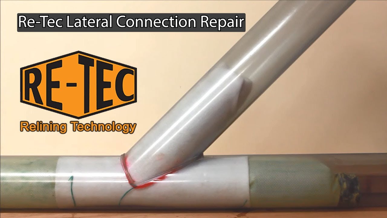 Lateral Connection Repair - Drain Relining Demonstration