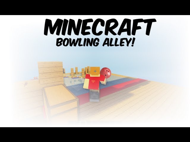 Minecraft Bowling Alley! Minecraft Map