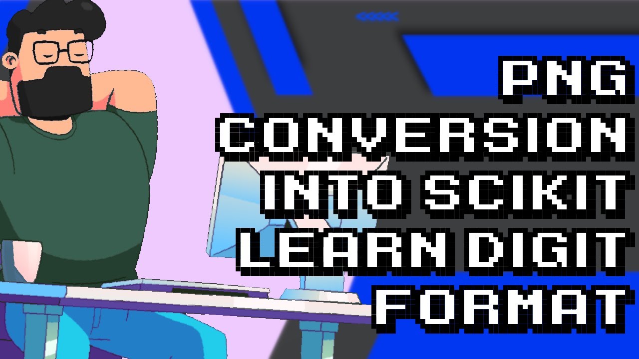 Convert PNG Images to Scikit Learn Digit Format