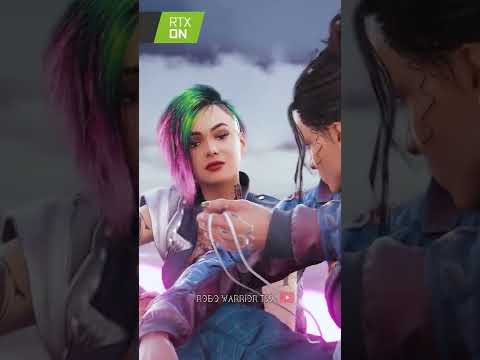 Best Judy & Panam Scene Cyberpunk 2077 #shorts